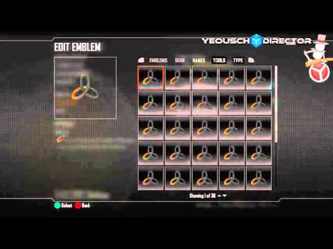 Nuke Symbol EASY Black Ops 2 Emblem Tutorial - YouTube