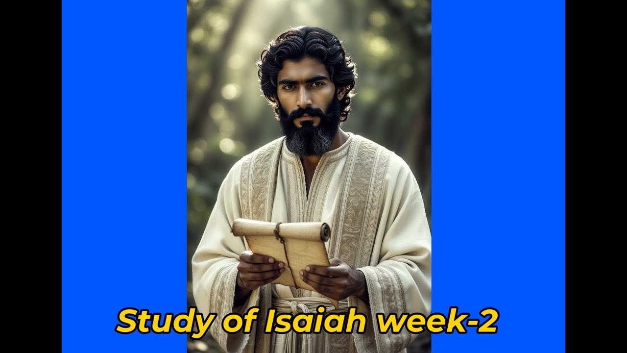 Study of Isaiah week-2 - YouTube