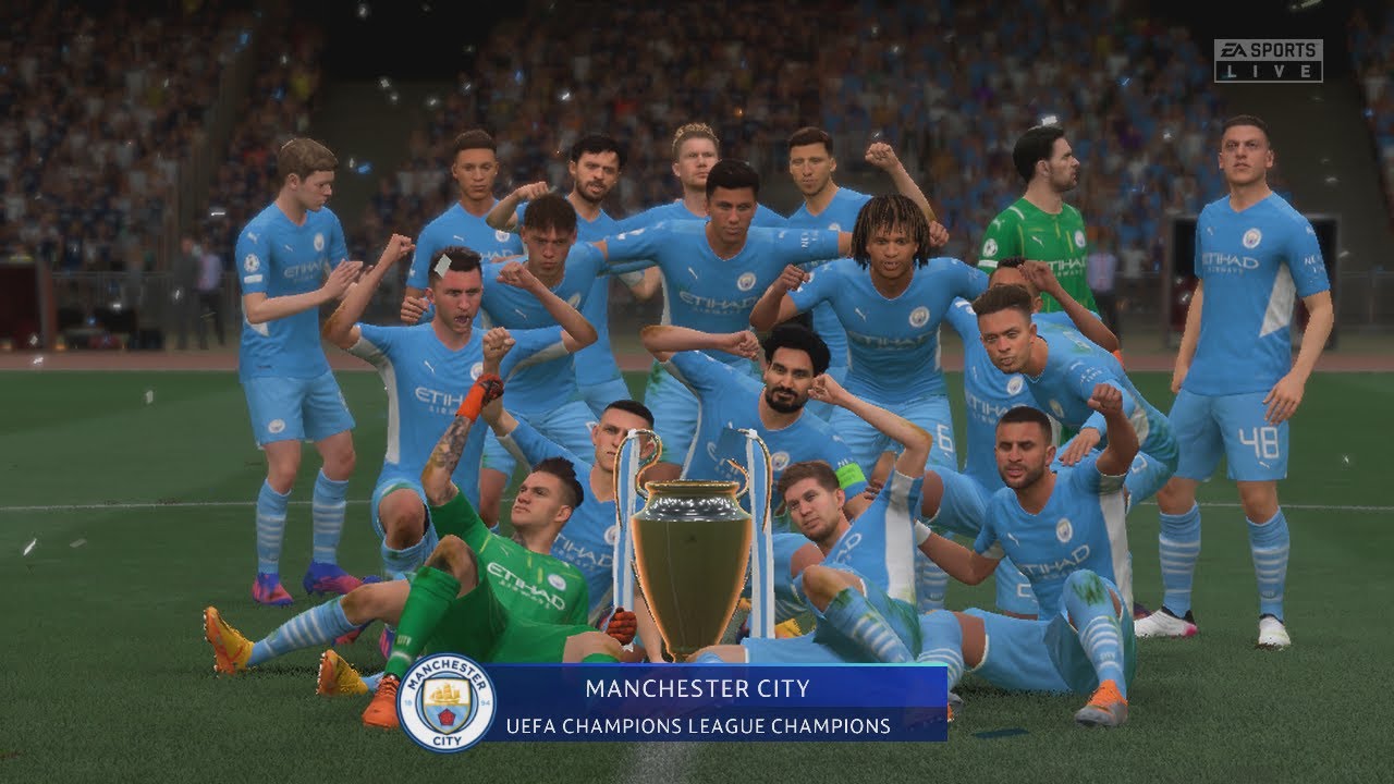 Man City UCL Celebration 2023 - YouTube