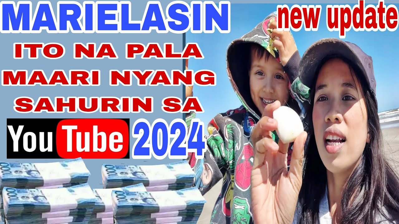 "MARIELASIN"ITO NA PALA SINASAHOD NYA SA YOUTUBE NGAUNG 2024. - YouTube