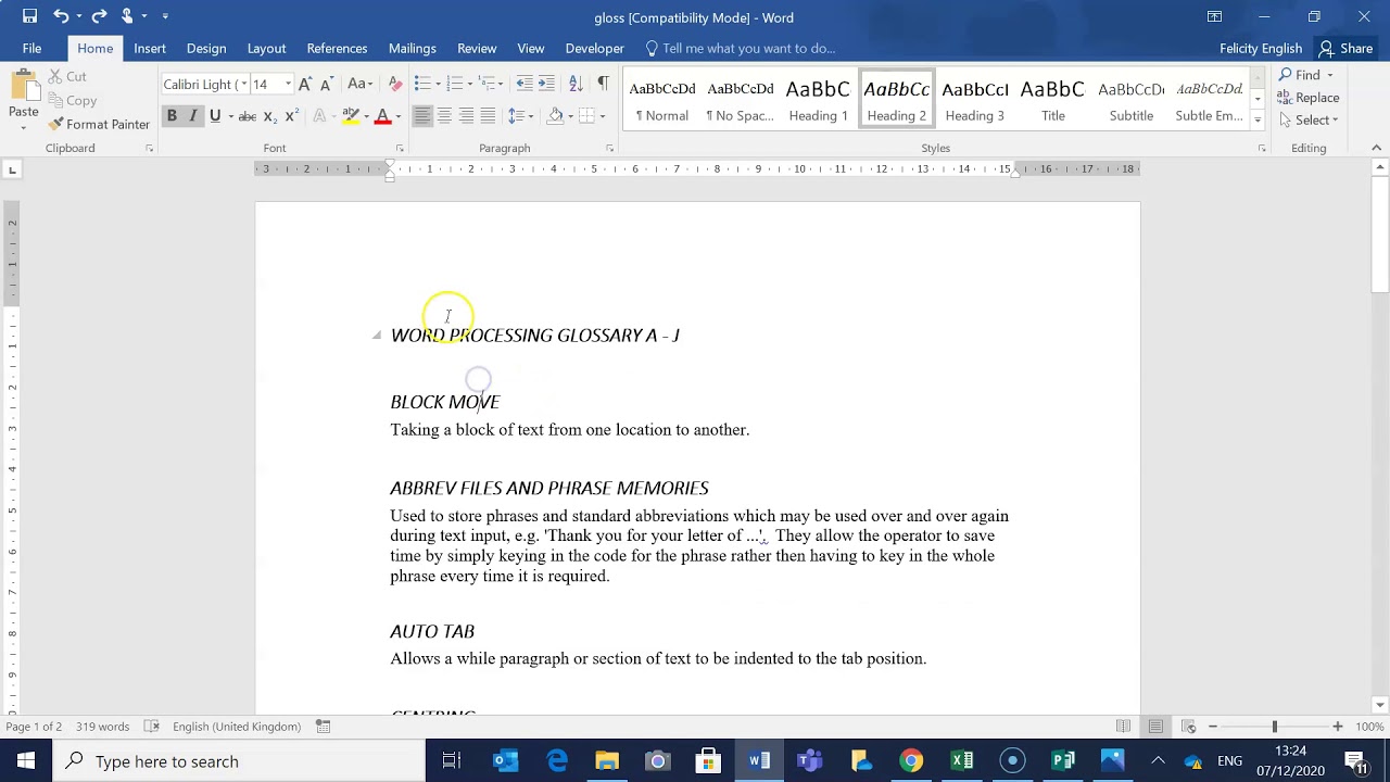 clear formatting - YouTube