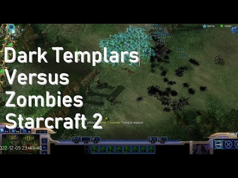 Dark Templars Versus Zombies - Starcraft 2 - YouTube