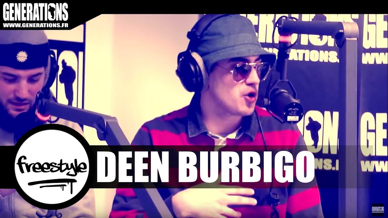 Deen Burbigo - Freestyle (Live des Studios de Generations) - YouTube