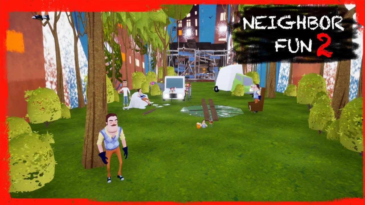 HELLO NEIGHBOR MOD KIT: NEIGHBOR FUN 2 - YouTube