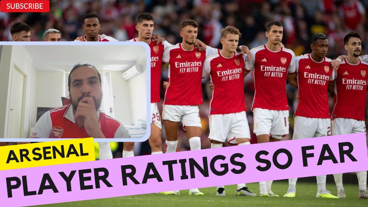 Arsenal Player Ratings For The Season | Breakdown Of The Arsenal Squad ...