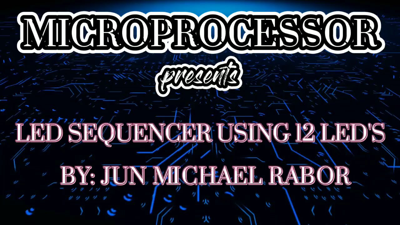 Led Sequencer Using Arduino By Jun Michael B Rabor Youtube