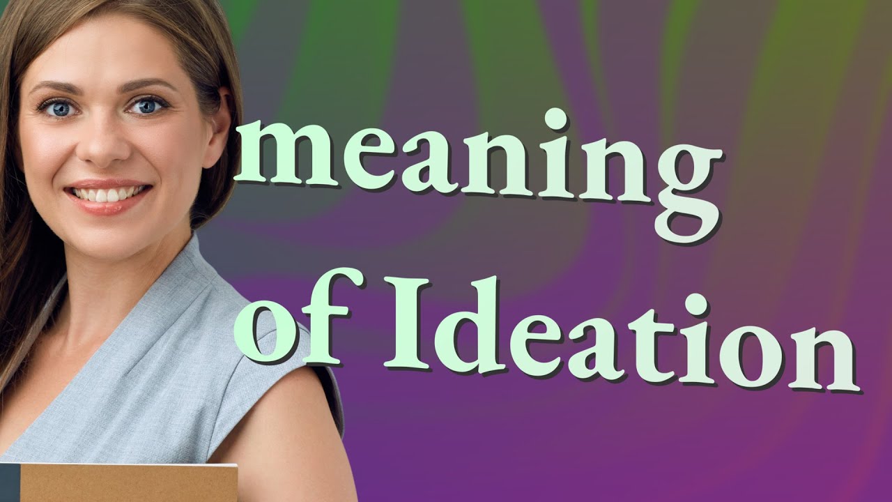 Ideation | meaning of Ideation - YouTube