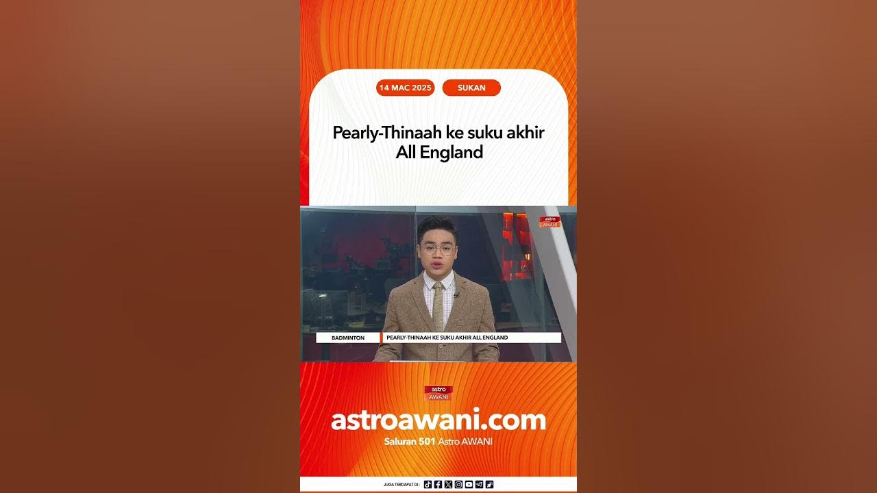 Pearly-Thinaah ke suku akhir All England - YouTube