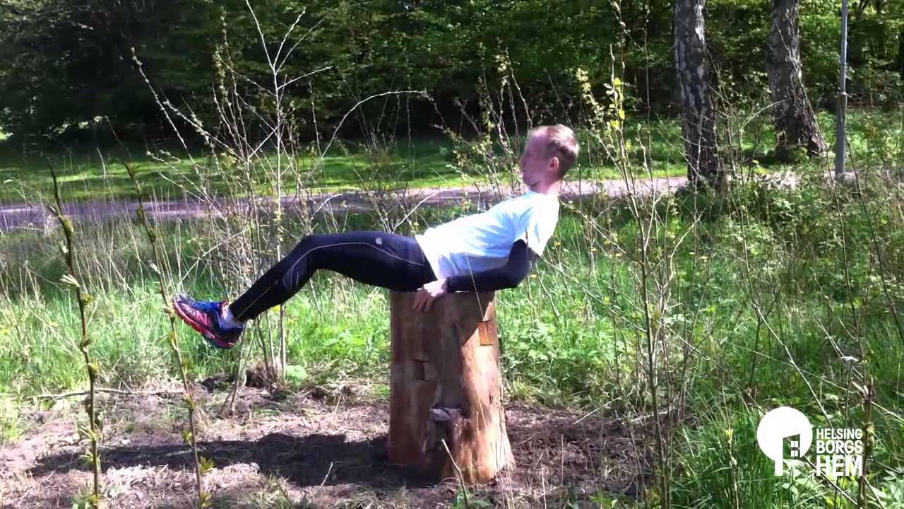 Slingan - Sit up (Människa) - YouTube