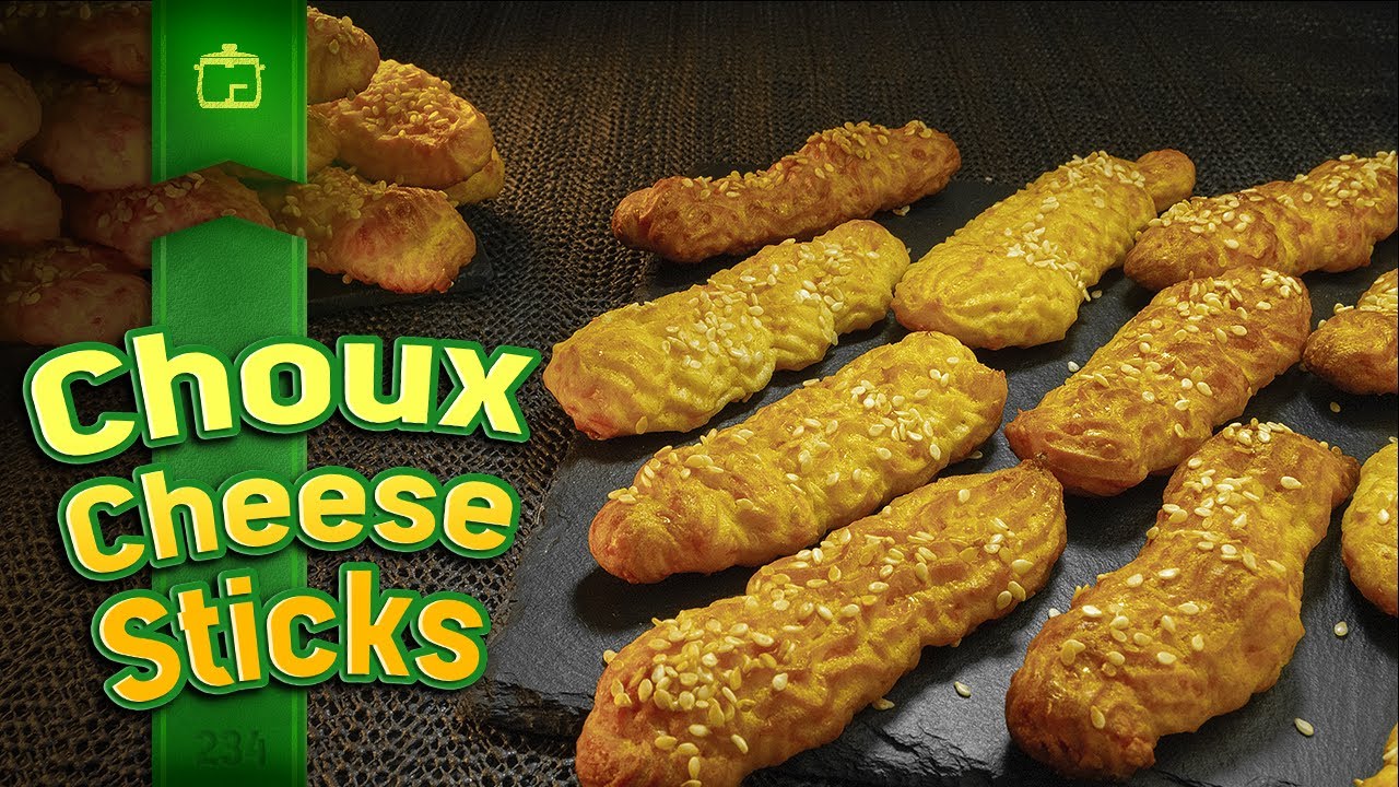 Irresistible Choux Cheese Sticks Recipe | Gourmet Cheese Appetizers ...