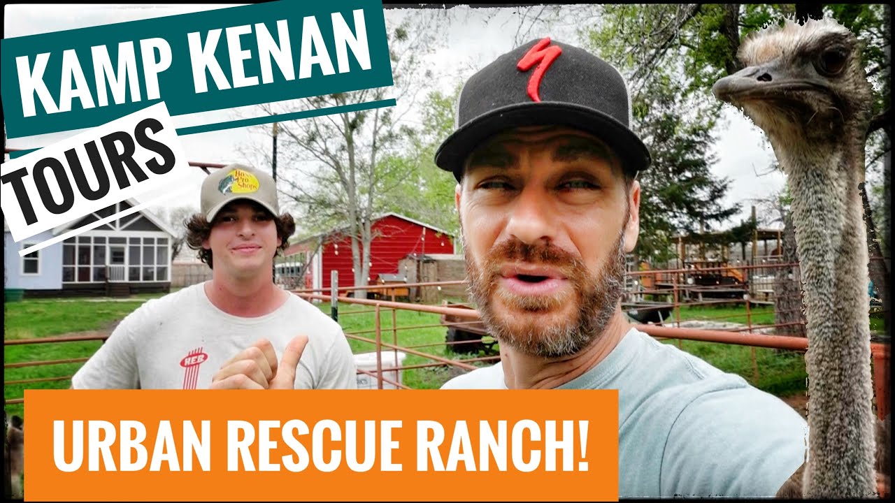 Kamp Kenan Tour at Urban Rescue Ranch! - YouTube