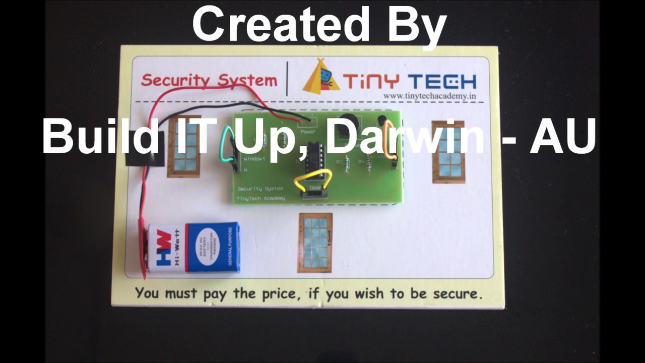 Home Security System project - YouTube