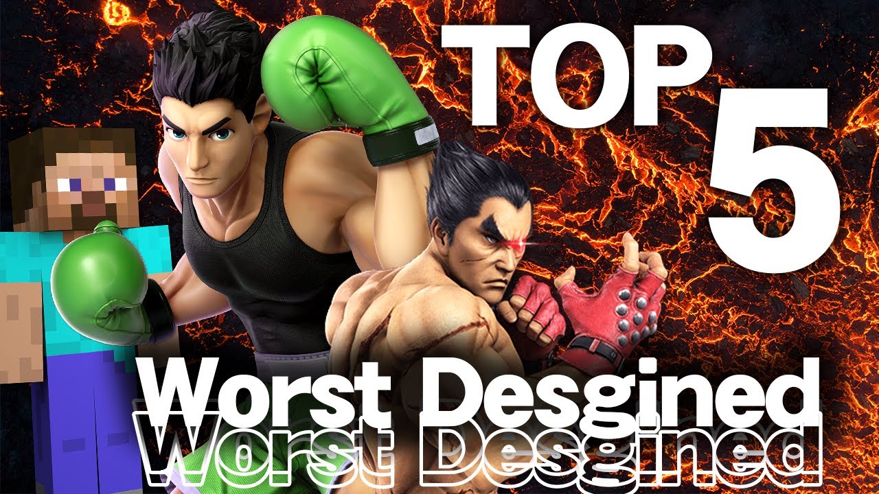 Top 5 WORST DESIGNED Characters In Smash Ultimate - YouTube