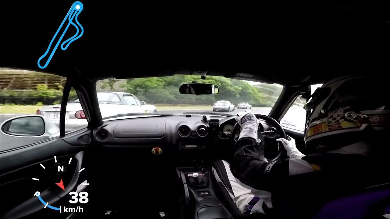 2024 ロードスタースターカップRd.3 セントラルサーキット NB8C - YouTube