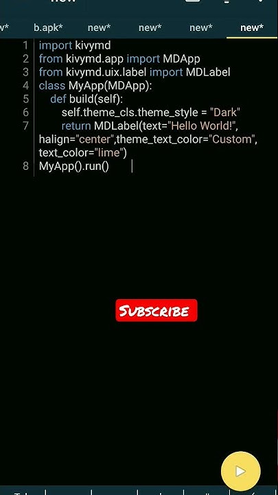 How To Make A App In Just 8 Lines Of Code In Pythonprogramming Python Pythonforbeginners