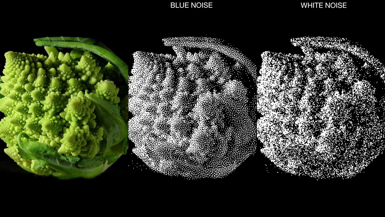 Blue Noise vs White Noise Dithering - YouTube