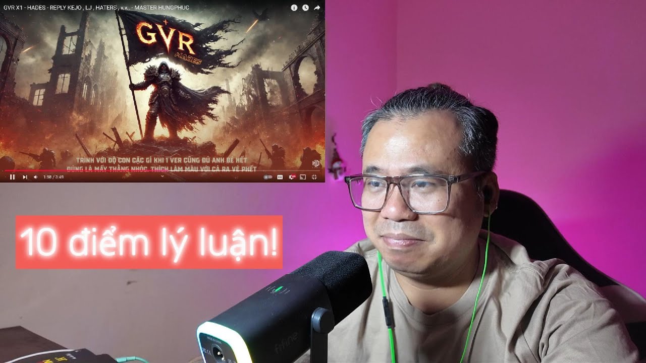 (Reaction) GVR X1 - HADES - REPLY KEJO , LJ , HATERS , v.v.. - MASTER ...