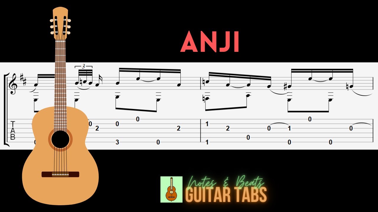 Simon & Garfunkel- Anji GUITAR TAB - YouTube