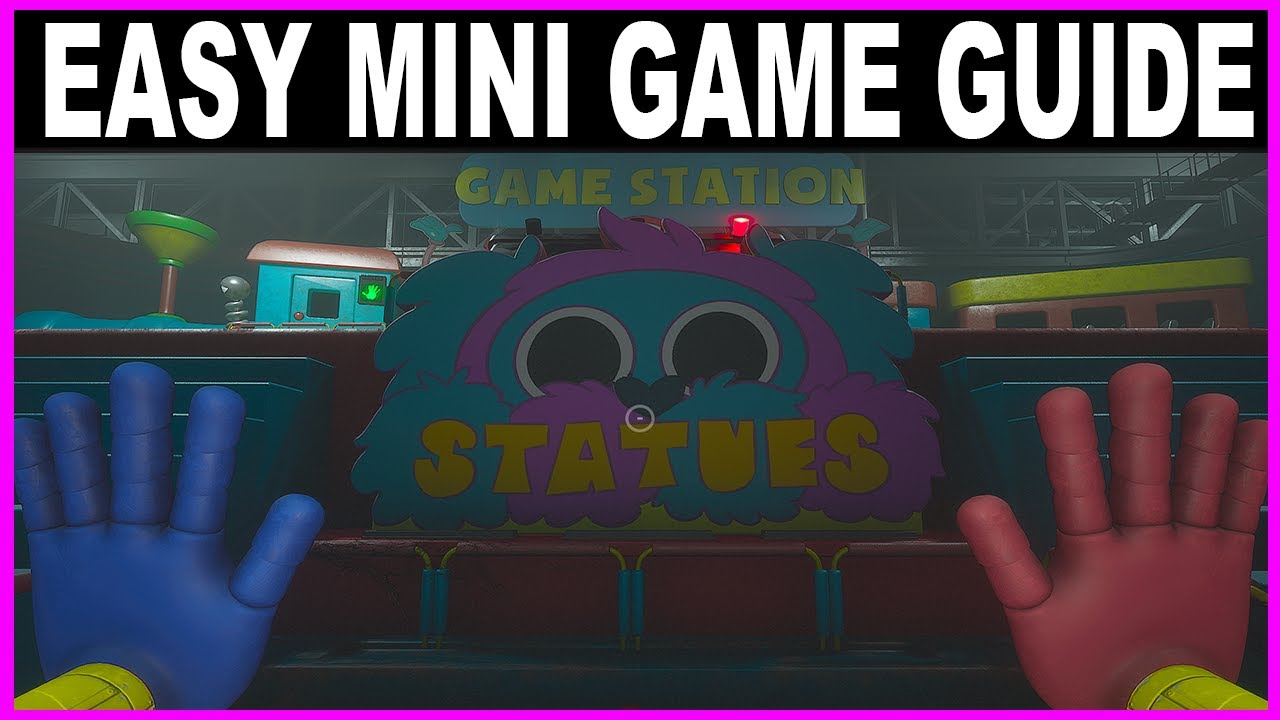 How to Easily Finish Statues Hard Mode Game Like a PRO - Poppy Playtime ...