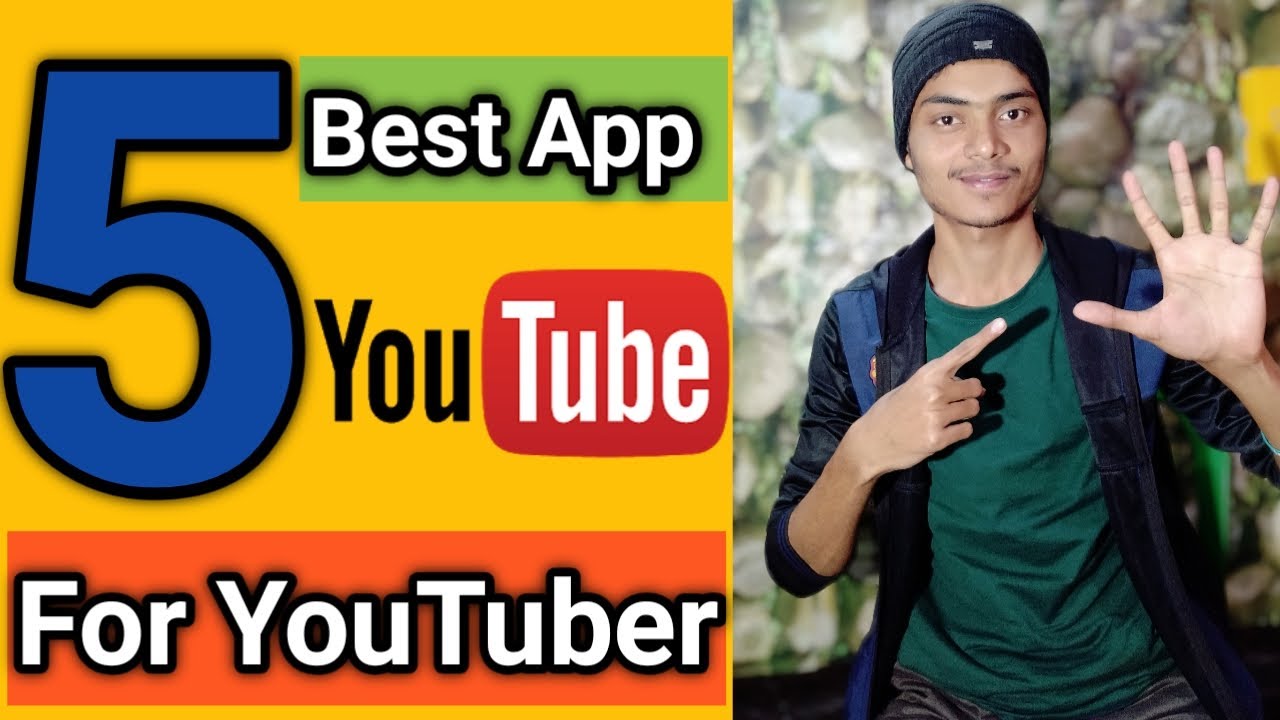 Best 5 Useful App For Every New Youtuber | New Youtuber Ke Liye Best App | Technical Frk - YouTube