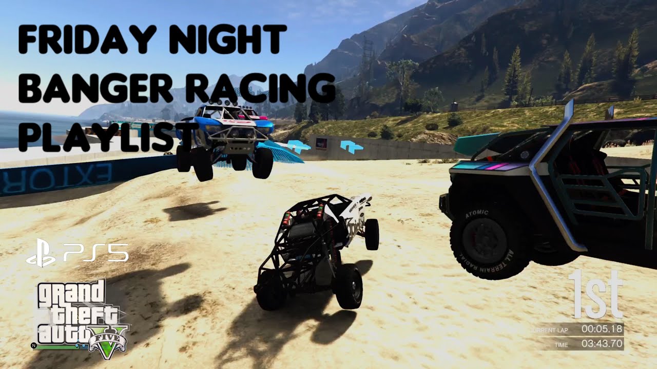 Friday Night Banger Racing Playlist / GTA5 / PS5 / Livestream / GTA ...