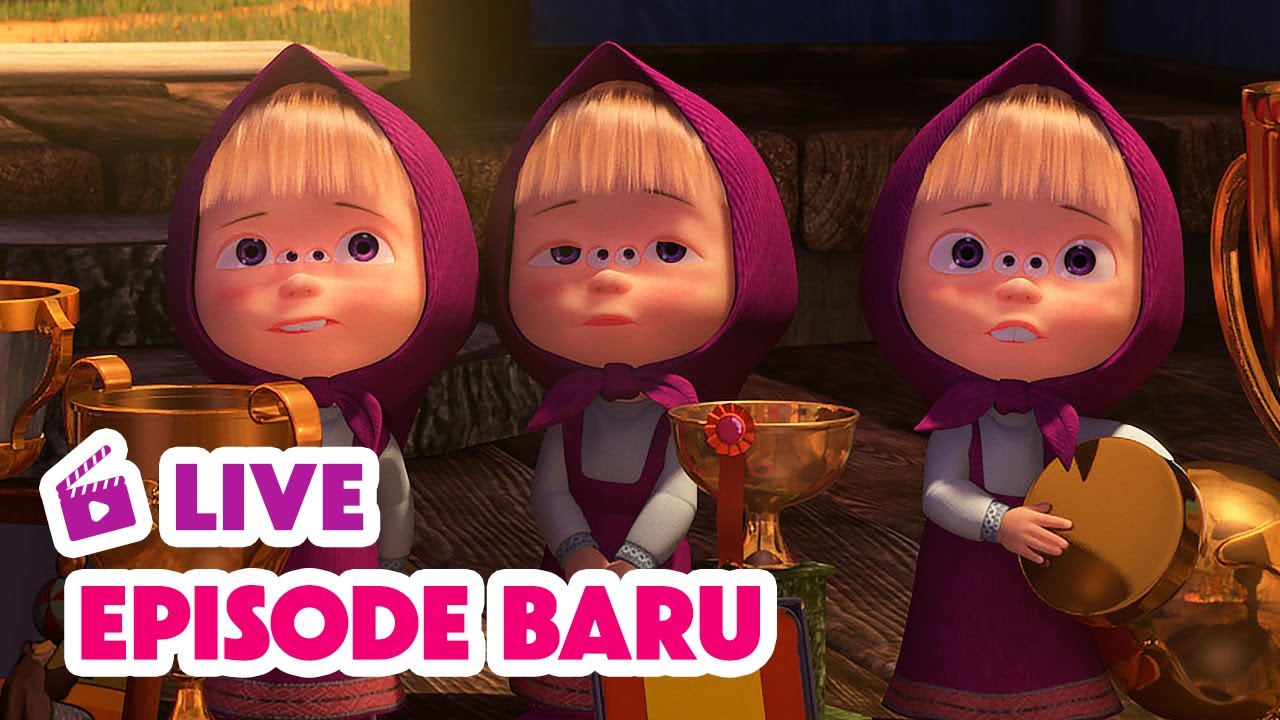 🔴 LIVE! Masha dan Beruang 👧🐻 Episode Baru 🛸👽 Kartun anak-anak 🎬 Masha ...