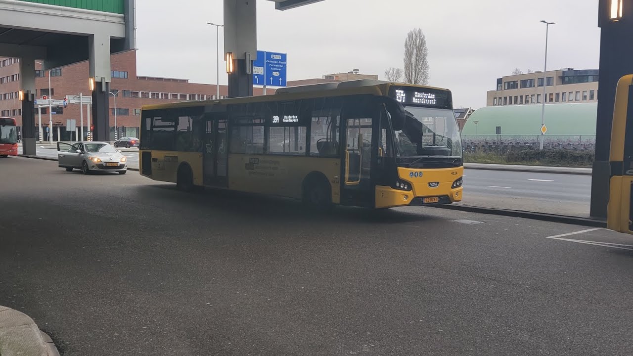 Korte rit in EBS VDL Citea LLE-120 4129 - YouTube