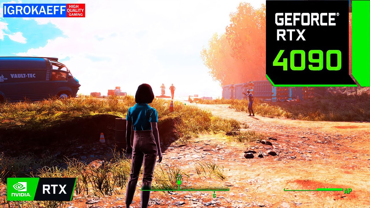 Fallout 4 Next Gen Update : RTX 4090 + 5800X3D ( 4K Ultra Settings RTX ...