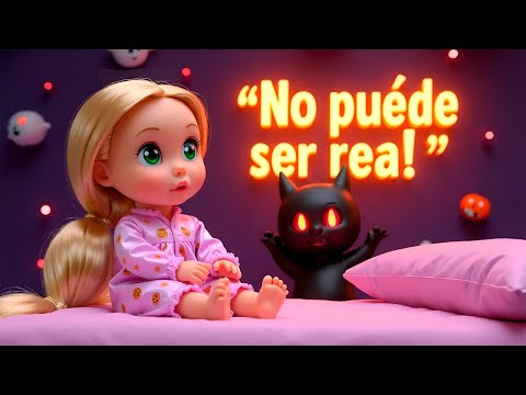 🎃👑 ¡La Peor Pesadilla de Rapunzel Junior! 😱💀 | Princesas Disney Halloween 🕷️🕸️