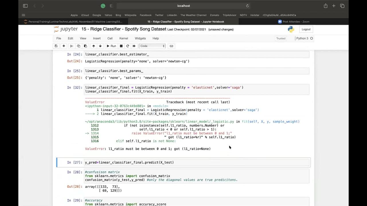 ML & DL March batch| Regularisation for classification problems|24th ...