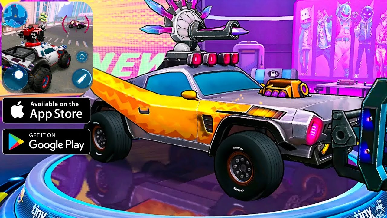 Battle Cars: Nitro PvP Shooter - Tutorial - Gameplay Walkthrough Part 1 ...