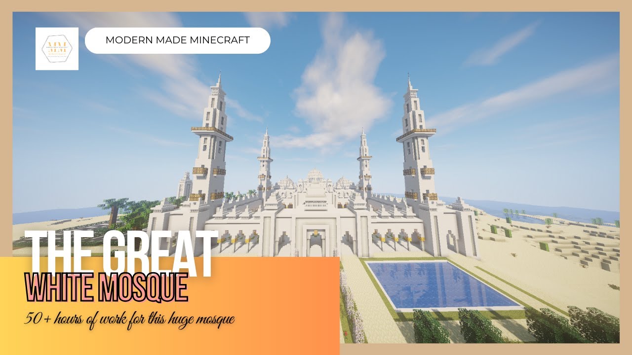 An INCREDIBLE Giant MOSQUE In Minecraft | Minecraft - YouTube