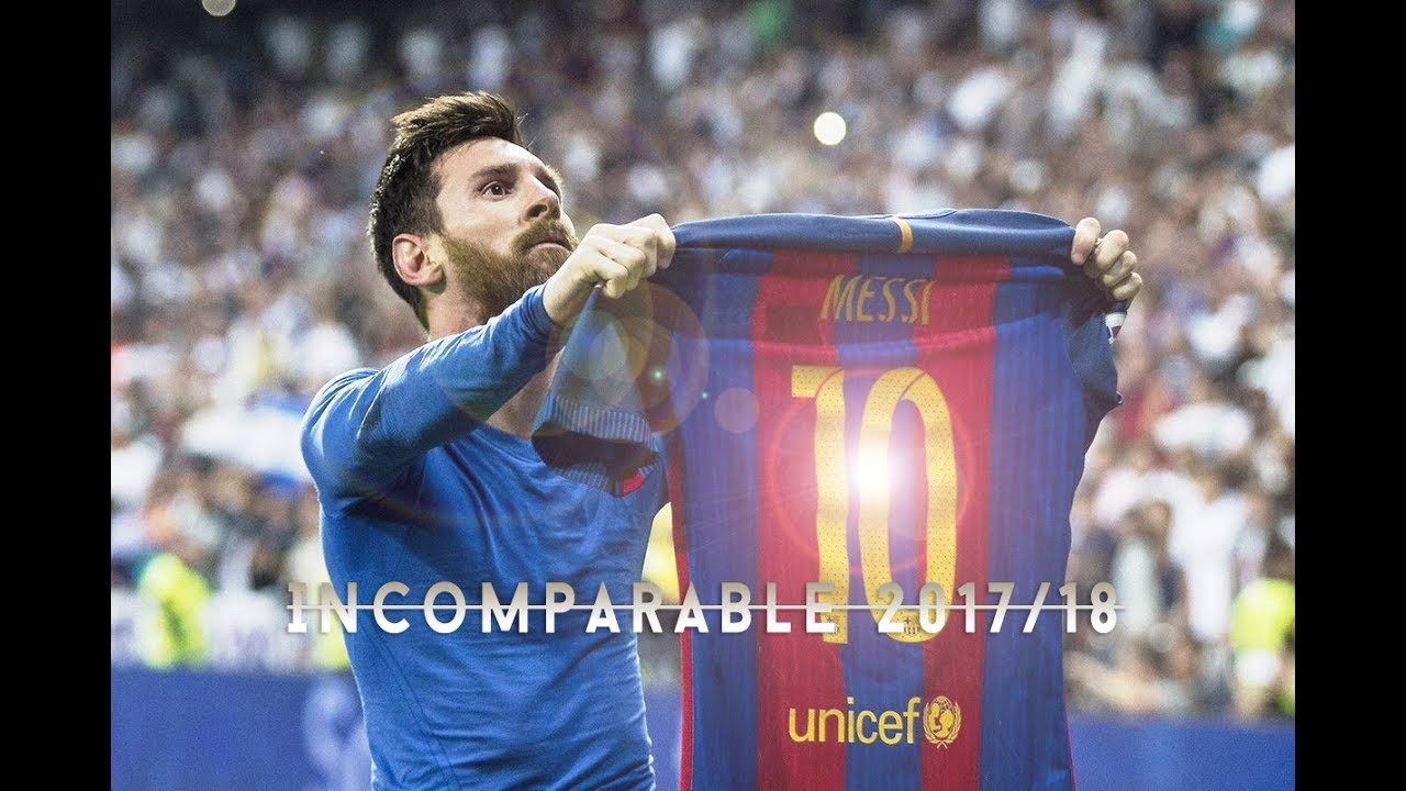 Lionel Messi • Football God • 2017/18 - YouTube
