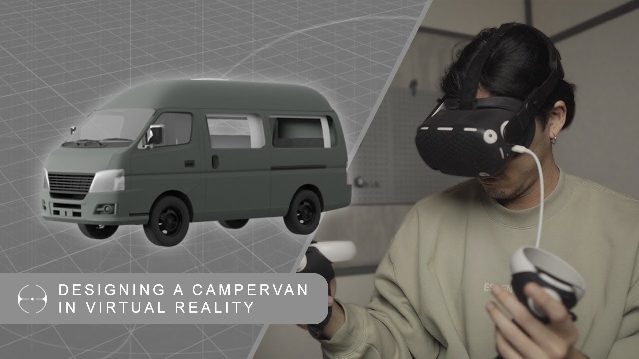 sketch to reality: building my dream campervan in vr - YouTube