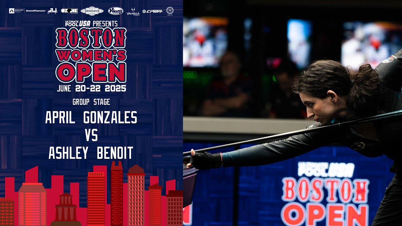April Gonzales vs Ashley Benoit | Group Stage | Boston Womens Open ...