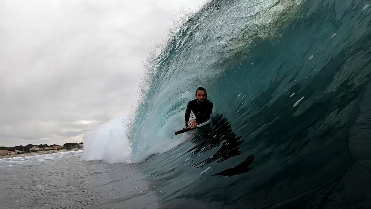 surf méditerranée bodyboard barrels 2019 Live to Ride EP16 - YouTube