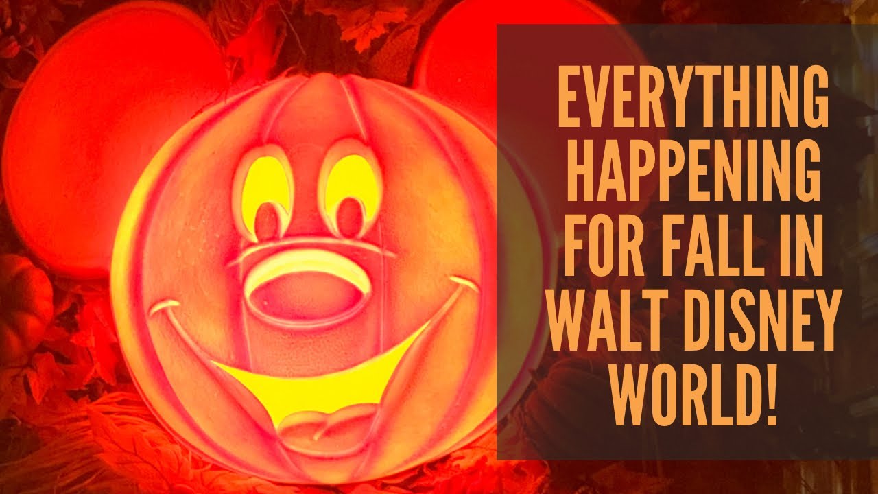 Everything You Need to Know about Fall in Walt Disney World 2020! - YouTube