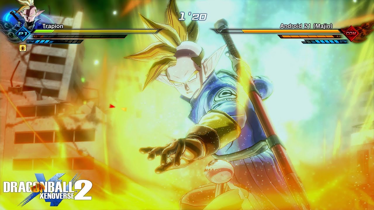 TRUNKS & TAPION FUSION || TRAPION || Dragon Ball Xenoverse 2 MODS - YouTube