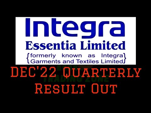 INTEGRA ESSENTIA FY'23 Q3 result || Integra Garments share latest news ...