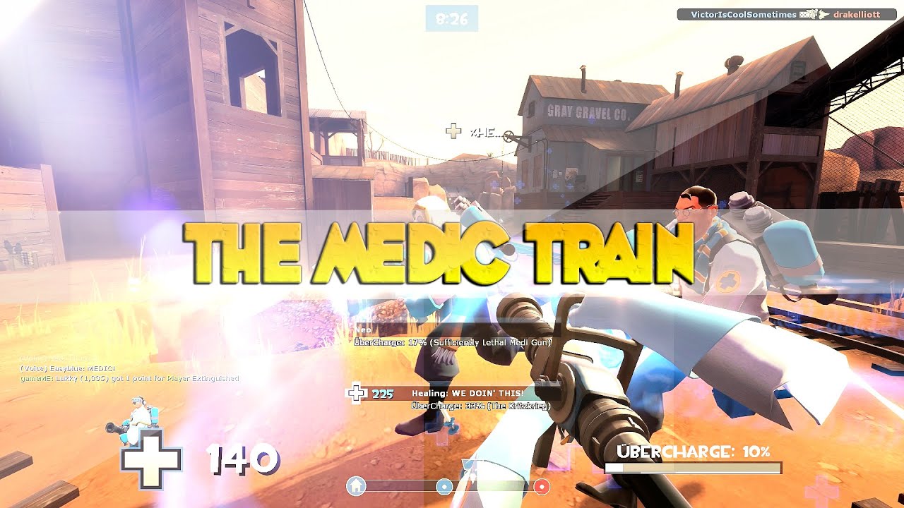 Tf2 Medic train - YouTube