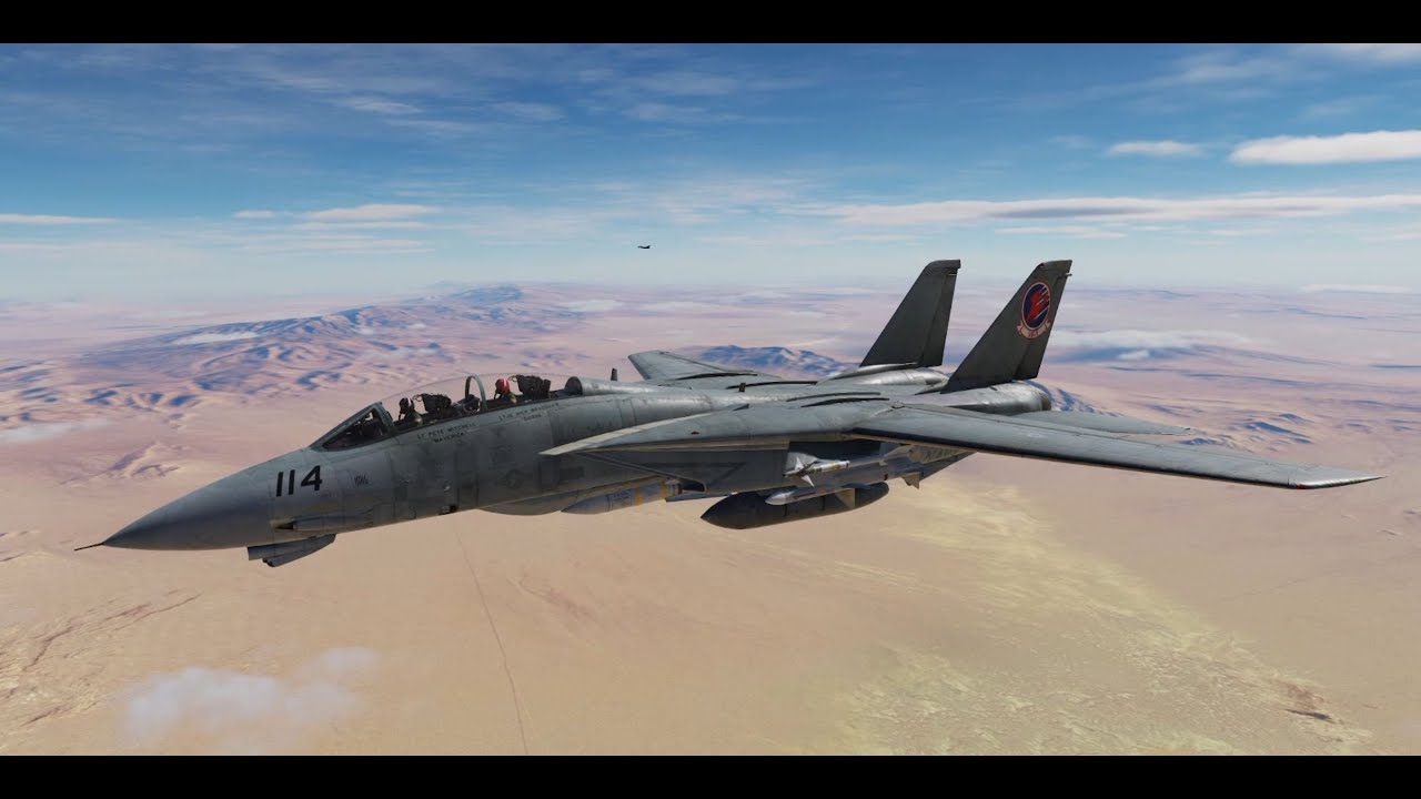 DCS F14B Tomcat - Dogfighting - YouTube