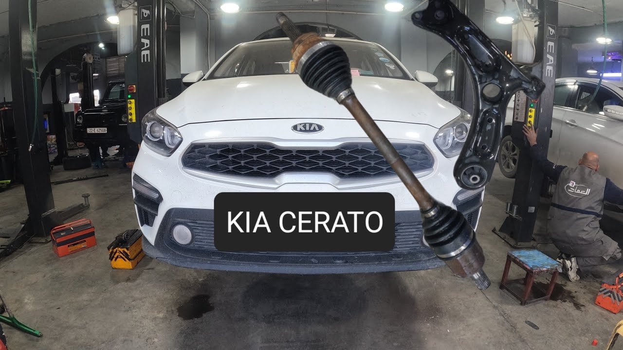replacing CV axle - control arm .... kia cerato 2019-2023 - YouTube