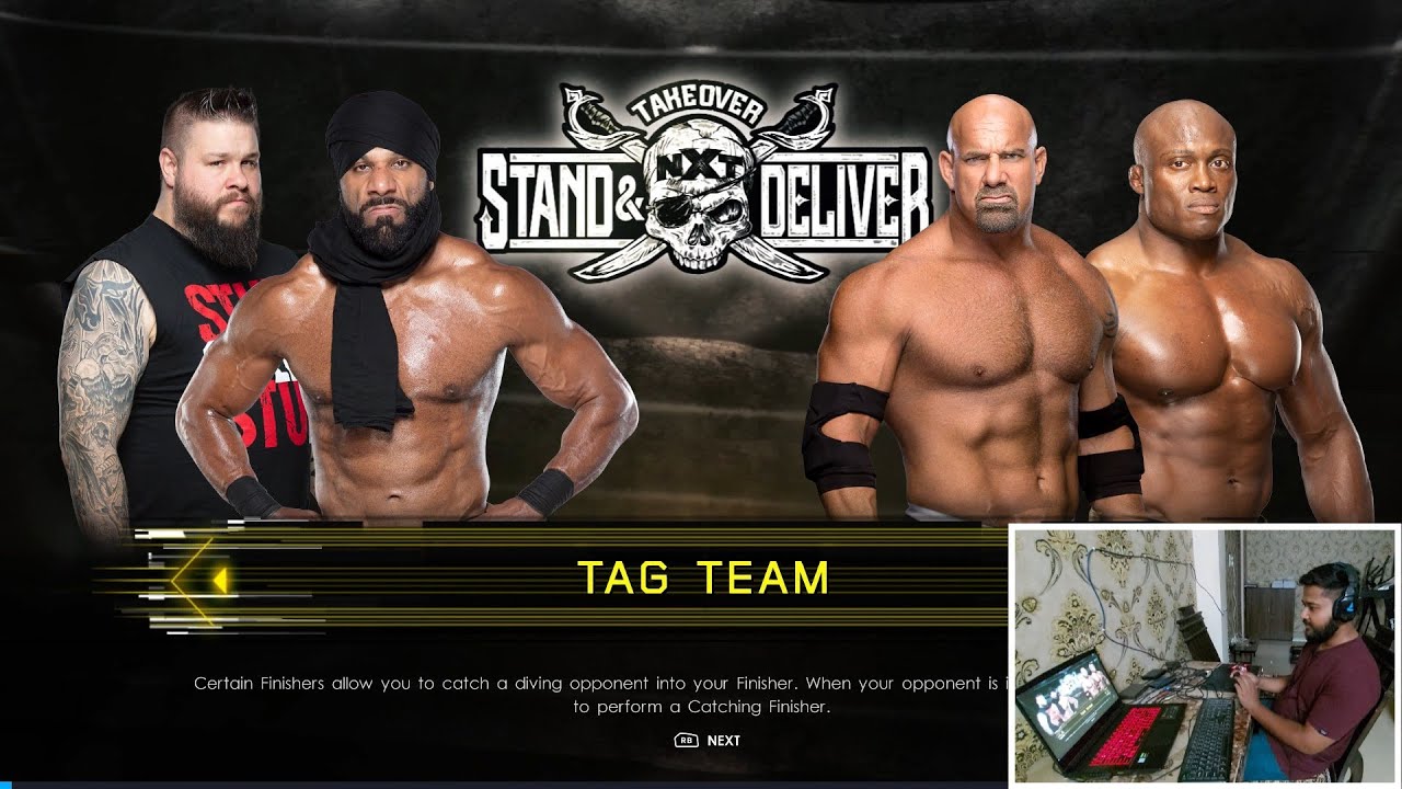Jinder Mahal & Kevin Owens Vs Goldberg & Bobby Lashley | WWE 2K22 - YouTube