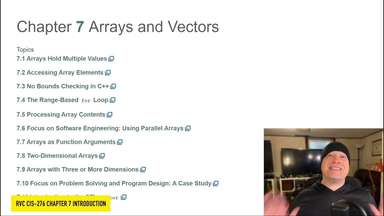 CIS 276 Ch7 Intro - YouTube
