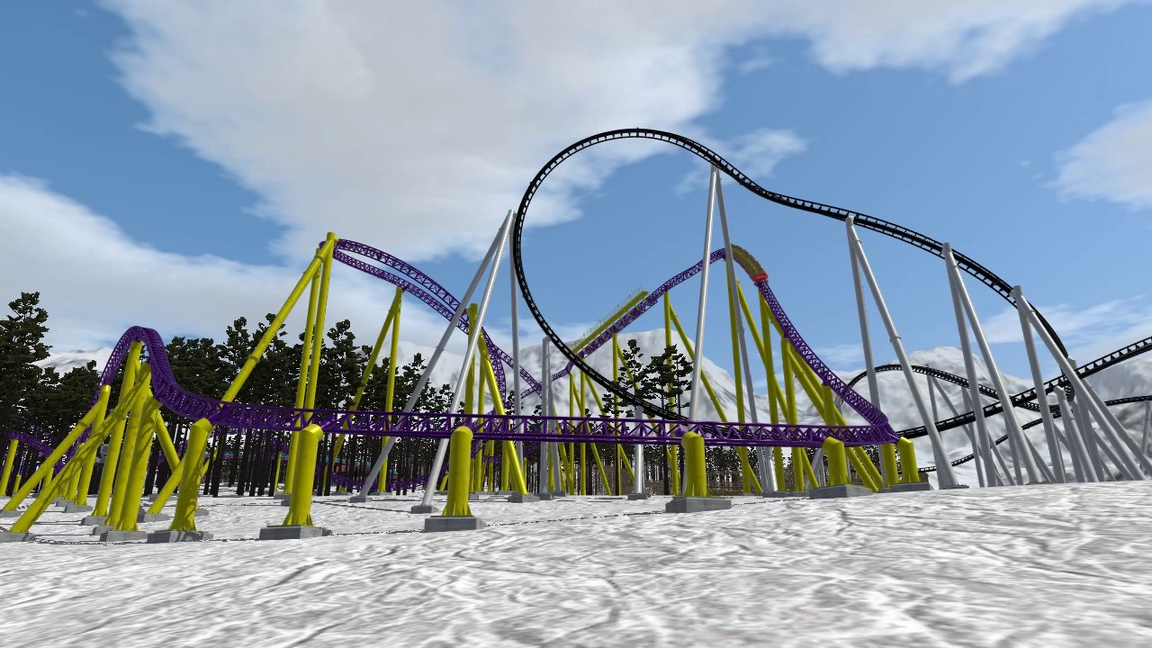 Rocket, Intamin Accelerator Coaster, Vast Ice Mountain, Alberta, CA ...