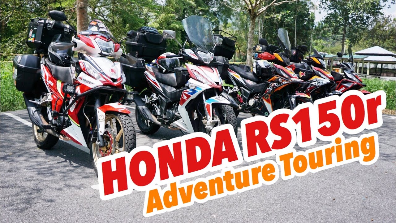 Honda RS150r Adventure Touring Edition - YouTube