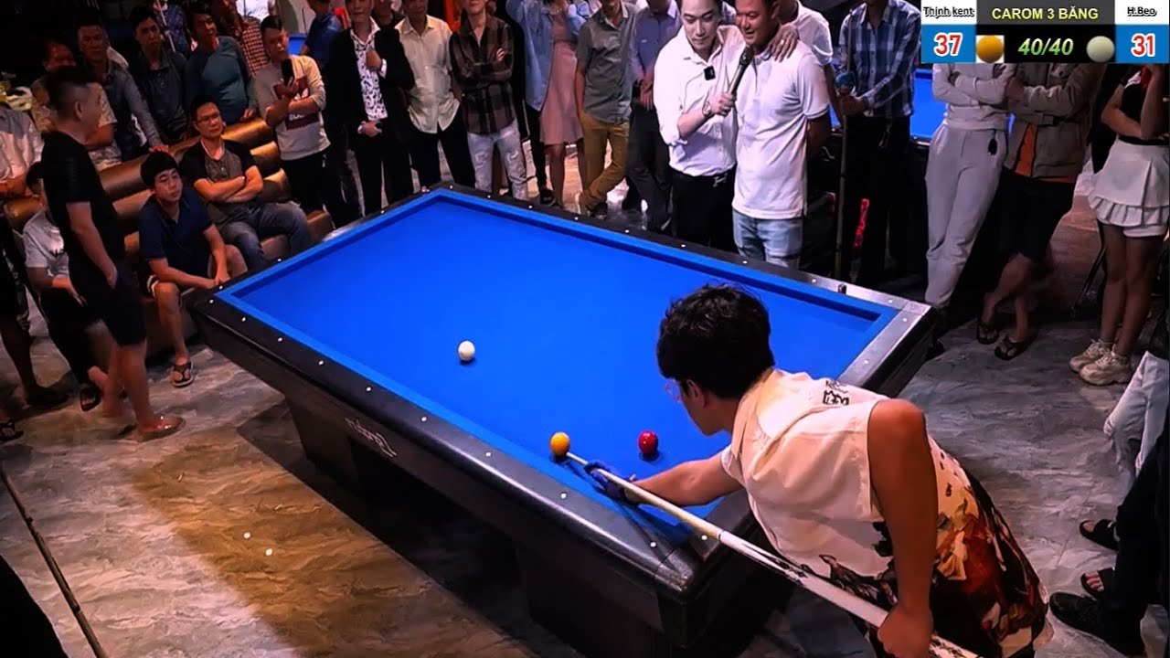 Thịnh kent game show bida siêu độc lạ săn tiền thưởng - Thử thách đi cơ 5 điểm nhận cơ bida 3 ...