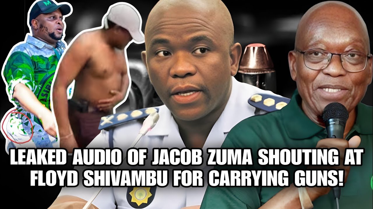 LEAKED AUDIO OF JACOB ZUMA SHOUTING AT FLOYD SHIVAMBU FOR CARRYING GUNS ...