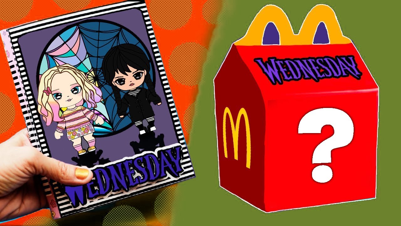 WEDNESDAY ADDAMS Full 14 GAMES BOOK - YouTube