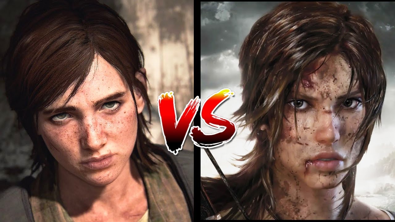 ELLIE WILLIAMS VS LARA CROFT (Pelea casi Justa) - YouTube